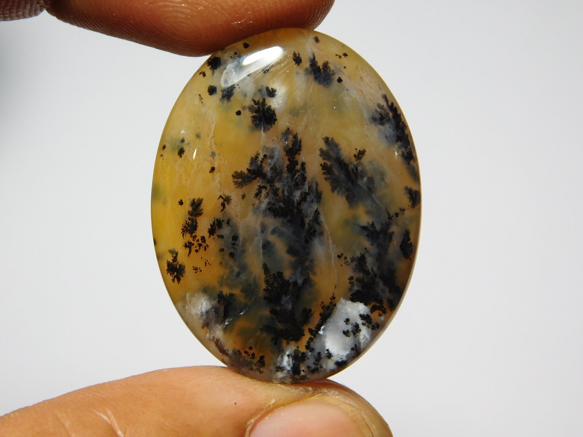 Top quality Dendritic moss agate Gemstone 100% Natural | Etsy