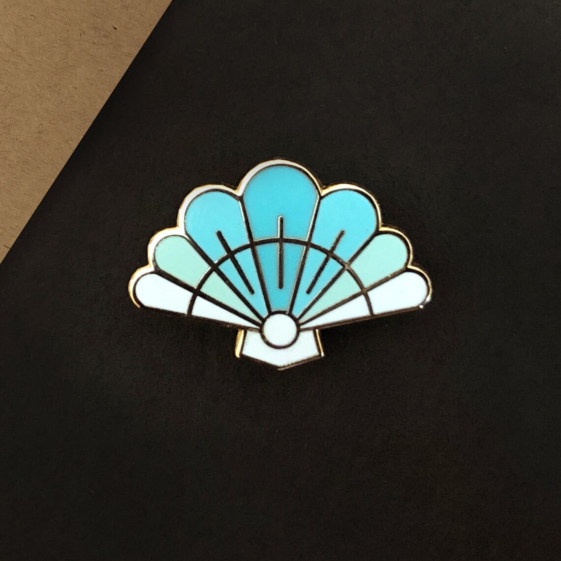 Sea Shell Pin - Etsy