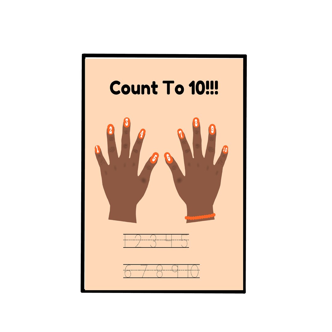 Visual Math Learner Worksheet, Kindergarten Number Counting Activity ...