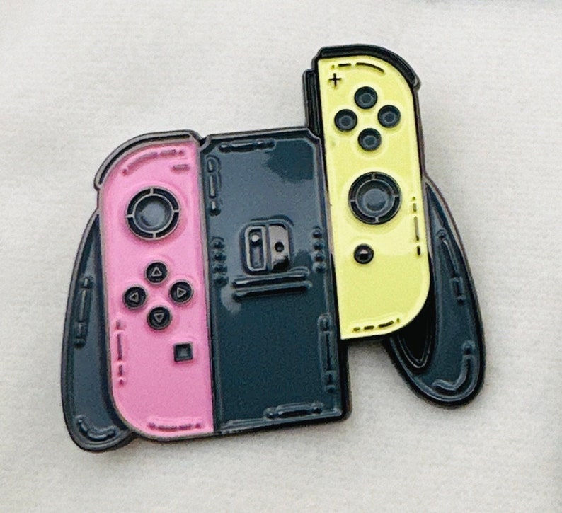 Nintendo Switch Controller Video Game Controller Themed Enamel Pin ...