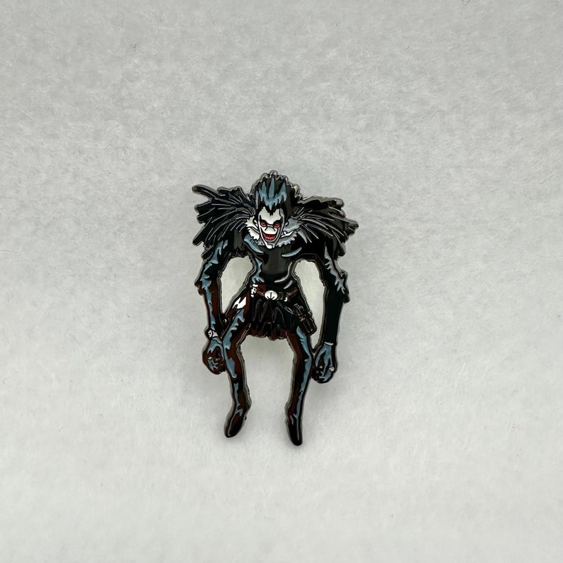 Death Note Ryuk Themed Japanese Anime/ Movie Enamel Metal Pin Monster ...