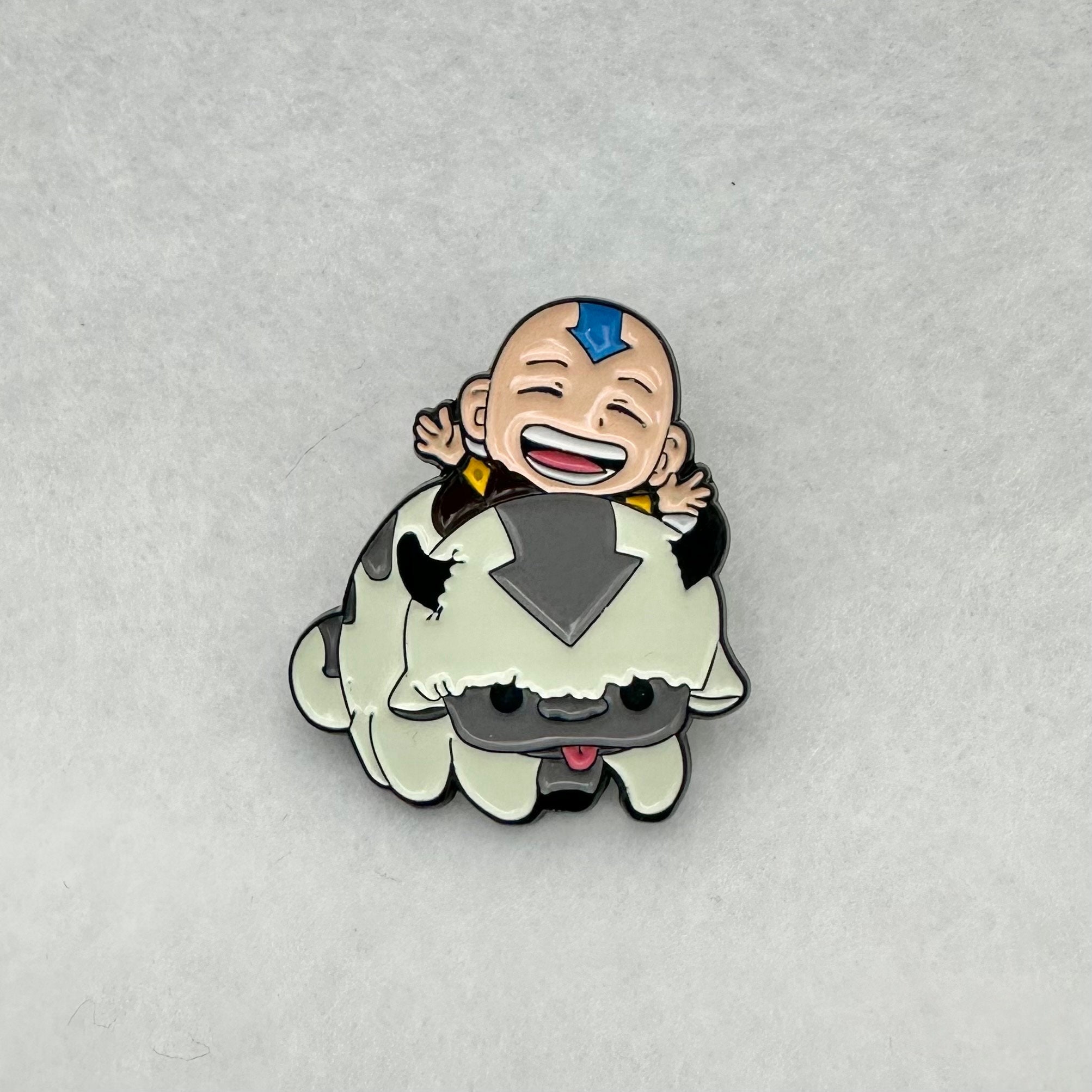 The Avatar Aang Airbender Themed Anime Enamel Metal Pins - Etsy