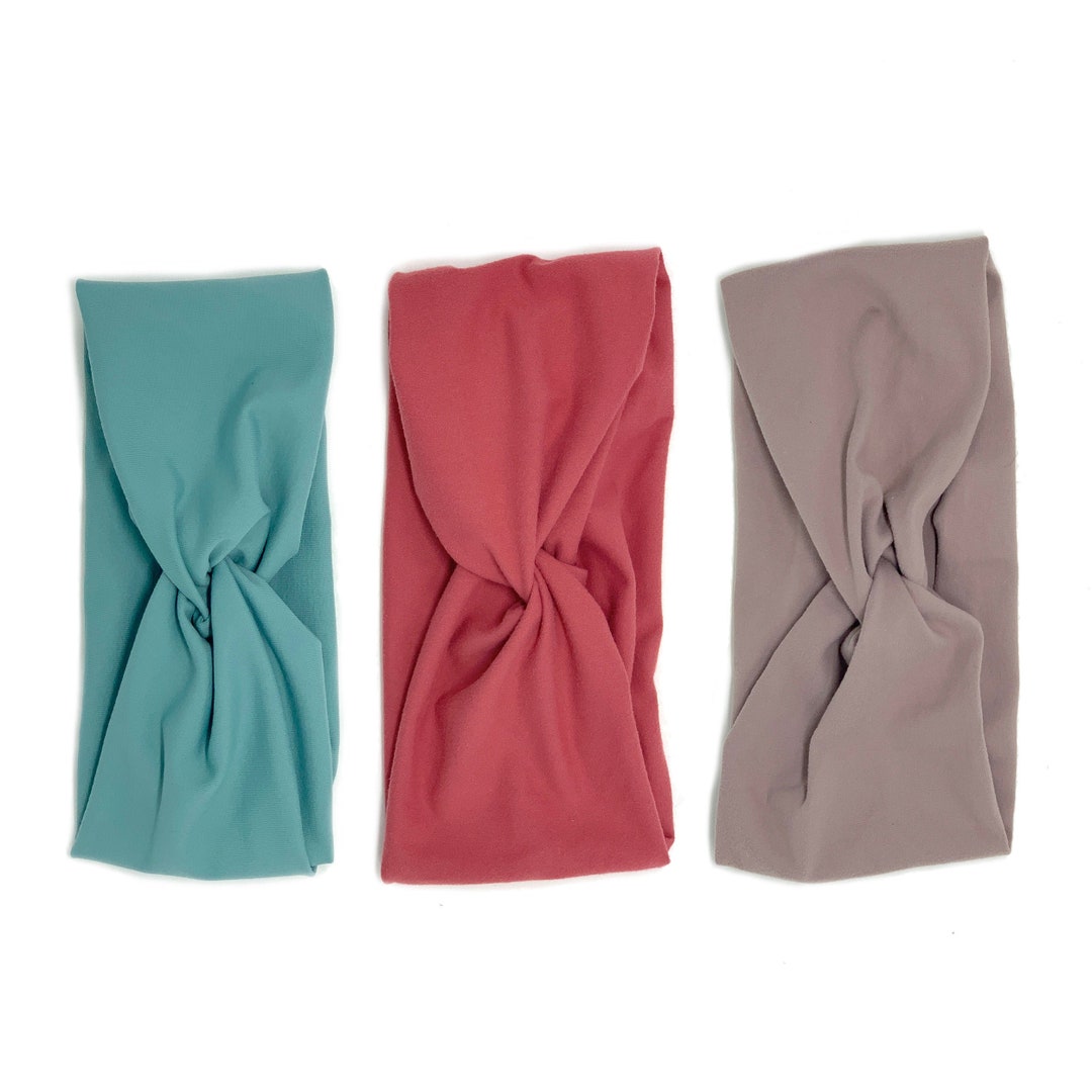 Jersey Stretch Headband, Nurse Hospital Headband, Twisted Knot ...