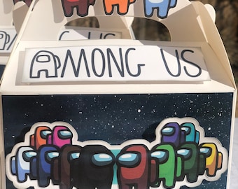 Among Us Favor, Treat, Candy Box 6 - Etsy