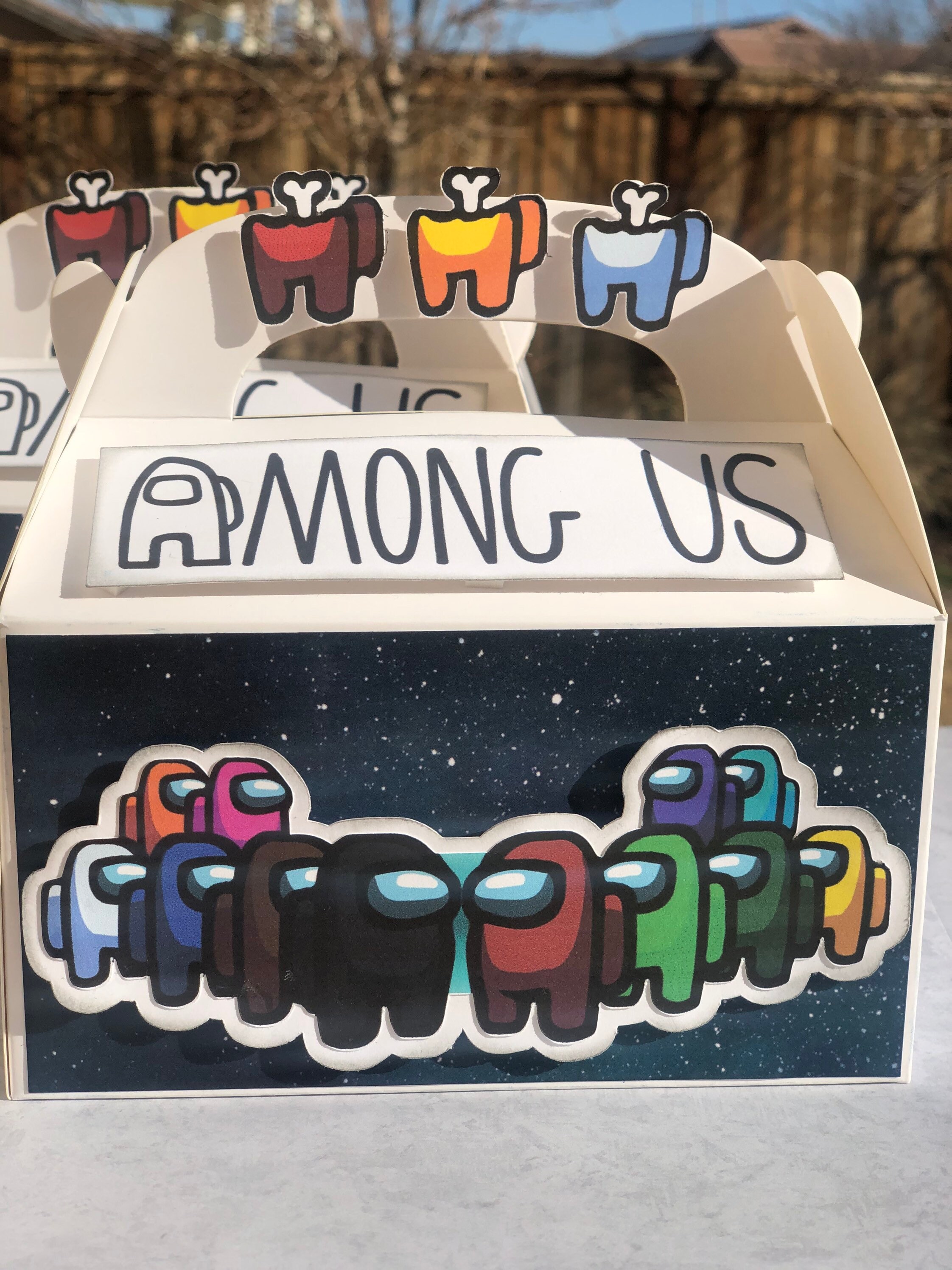 Among Us Treat Boxes - Etsy