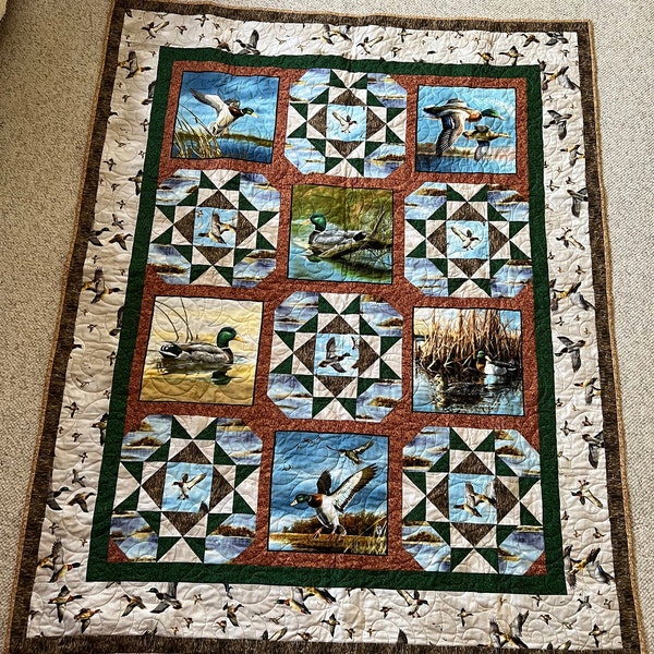 Duck Quilt - Etsy