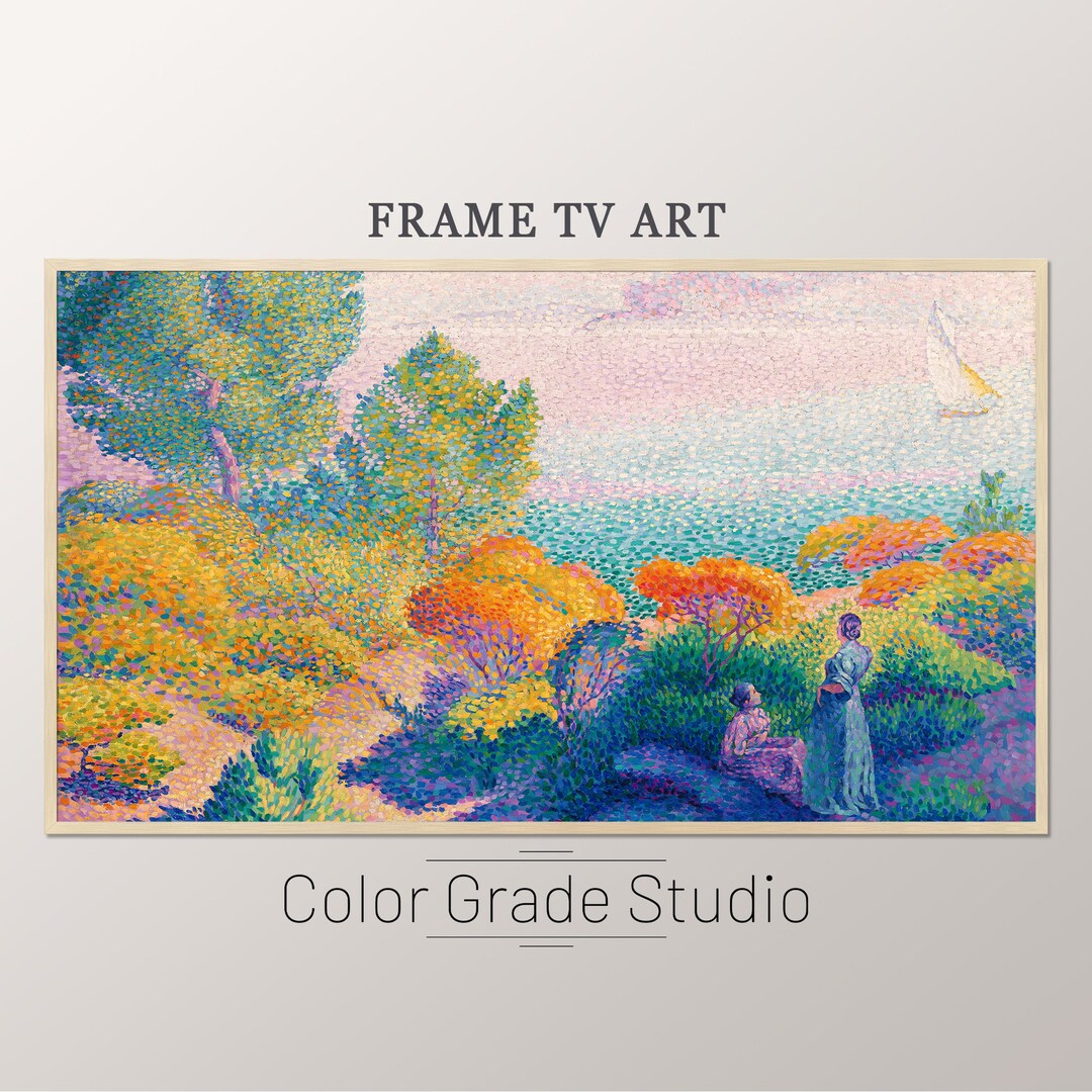 Henri Edmond Cross Frame TV Download, Samsung Frame TV Art Classic ...