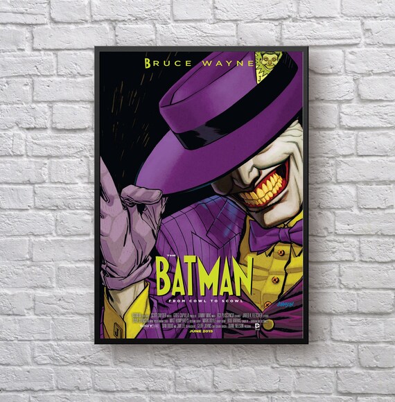 The Batman The Joker Home Decor Poster Prints Art & Collectibles Music ...