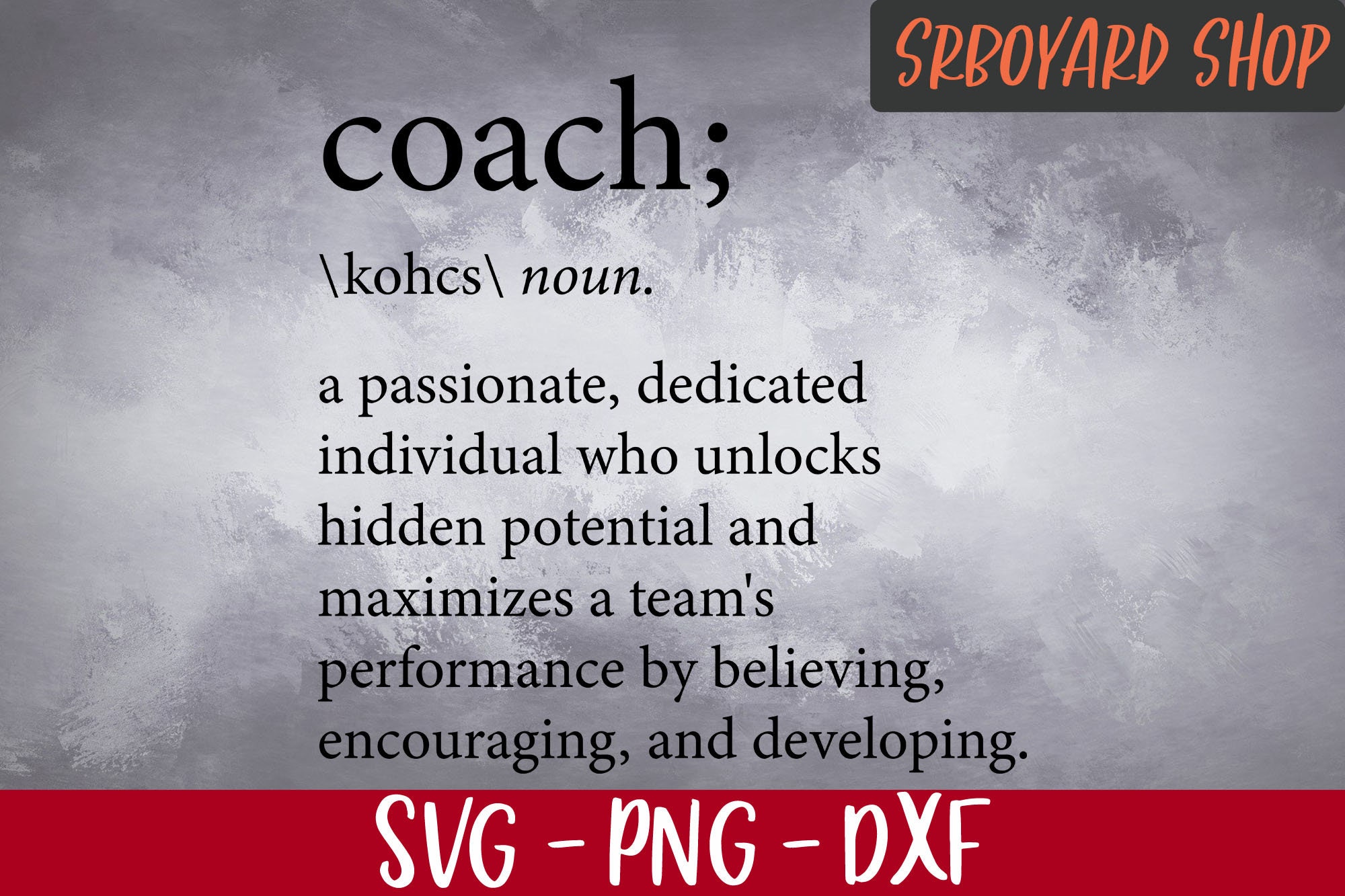 Coach Definition Svg Soccer Coach Svg Football Coach Svg | Etsy Australia
