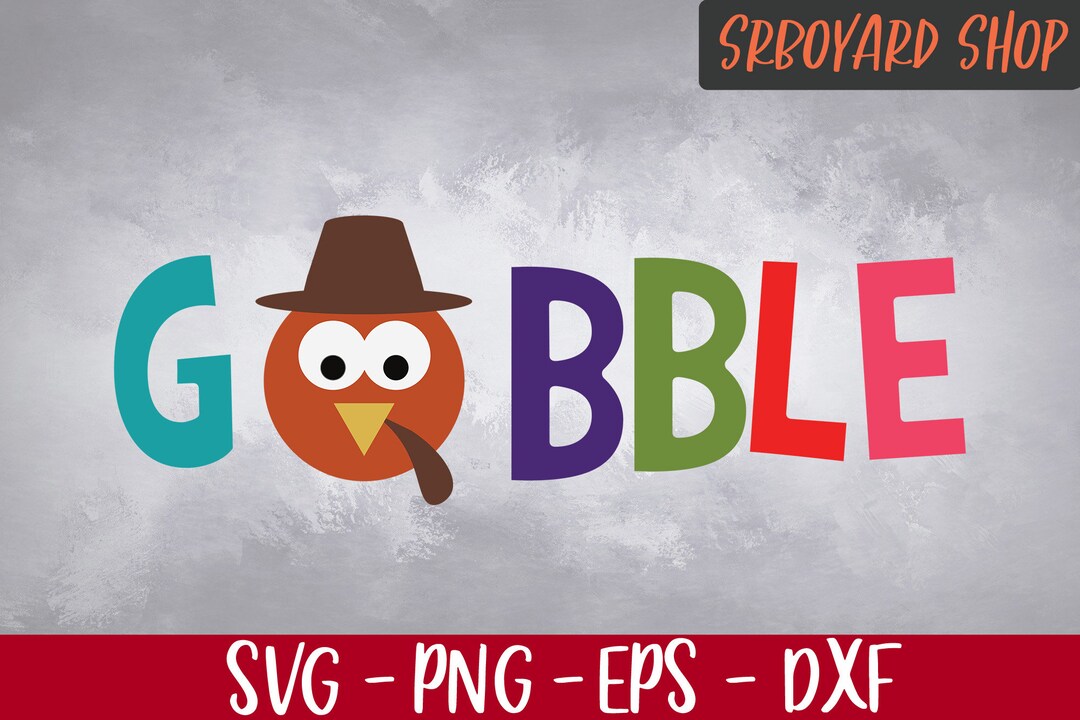 Thanksgiving Svg Gobble Svg Turkey Svg Gobble Wobble Svg - Etsy