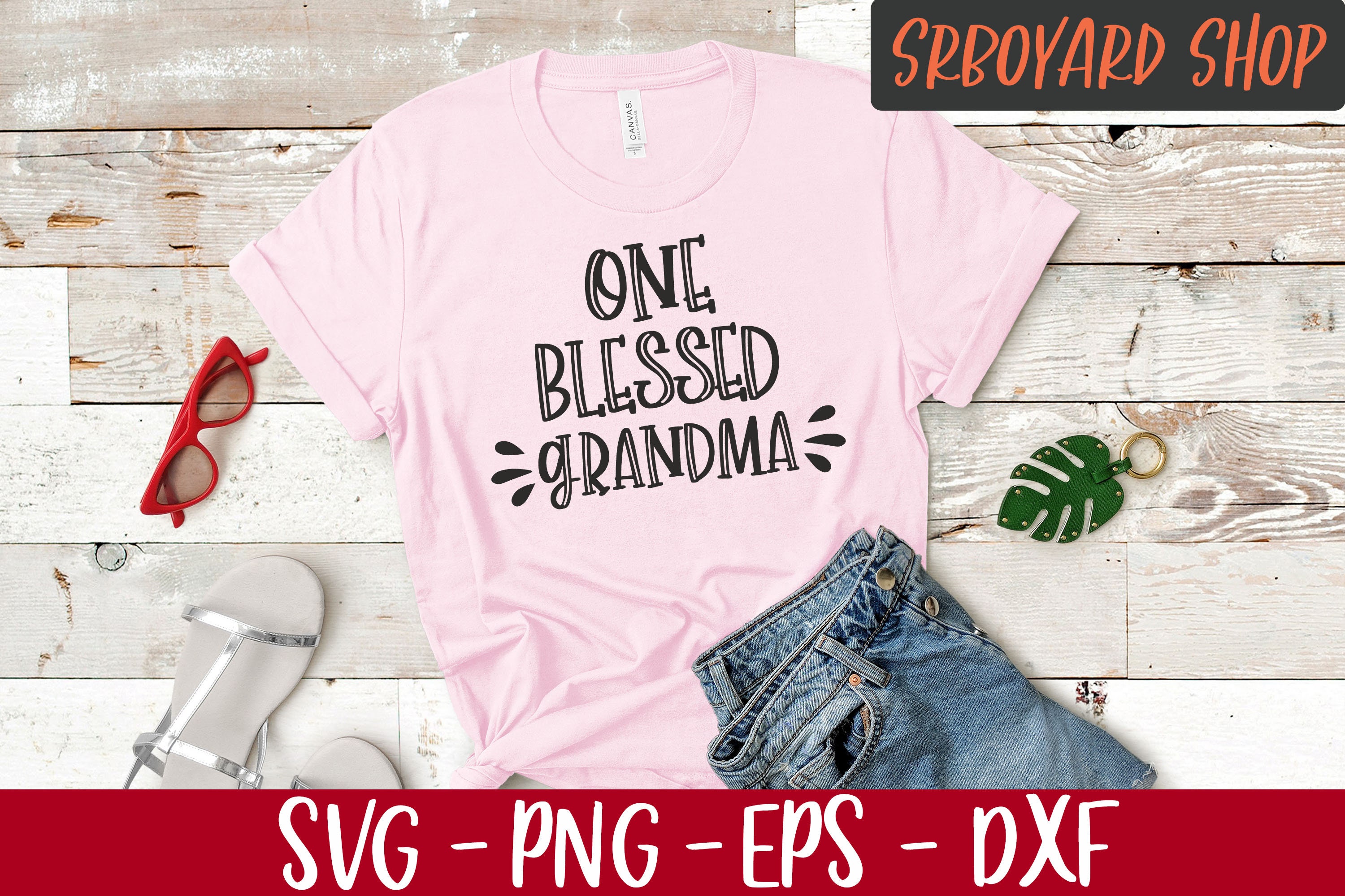 One Blessed Grandma Svg Grandma Svg Blessed Svg - Etsy