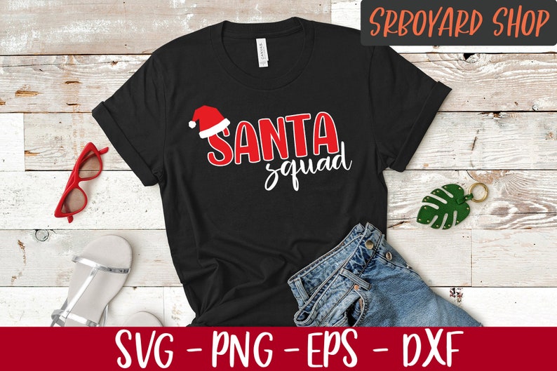 Santa Squad Svg Santa Svg Christmas Svg Elf Squad Svg Svg | Etsy