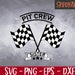 Pit Crew Sister Svg Race Flag Svg Pit Crew Mom Svg Pit Crew | Etsy