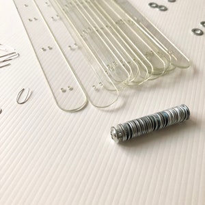 Burlesque Feather Fan Staves Plastic DIY Making Supply With Hardware ...