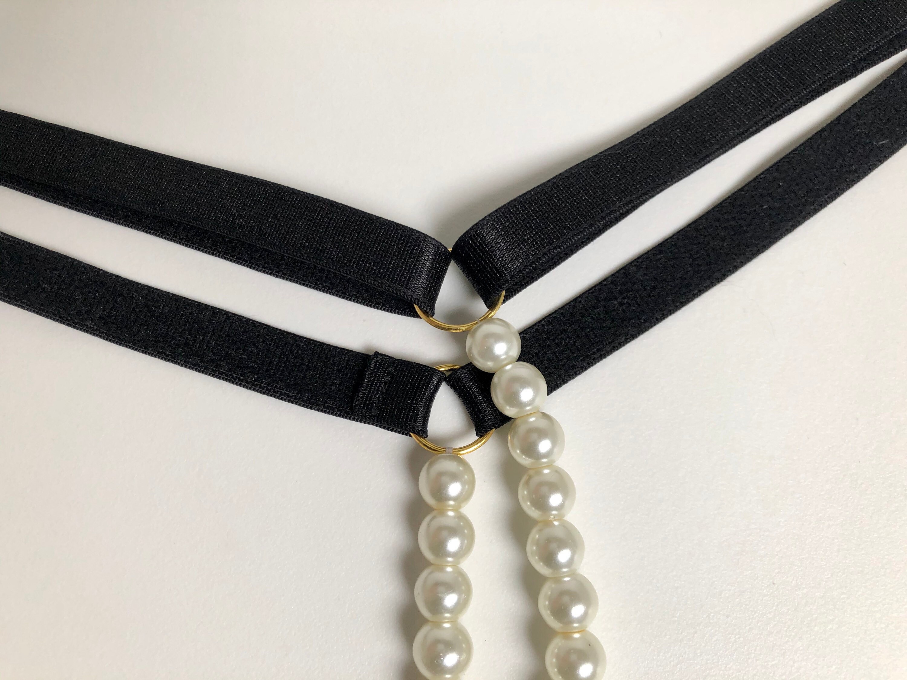 Pearl Lingerie String Thong - Etsy