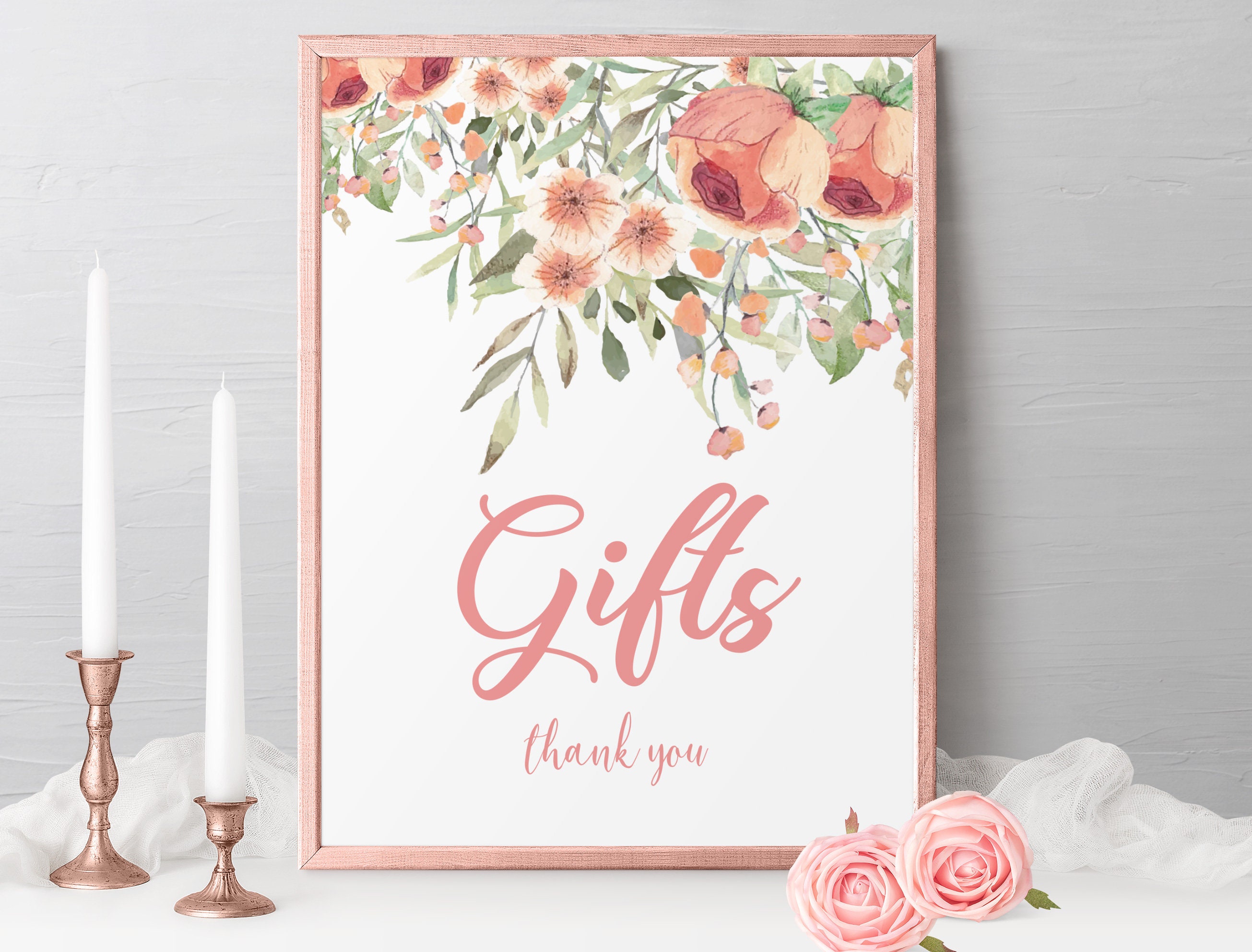 Baby Shower Gifts Sign Printable Baby Shower Gifts Sign - Etsy