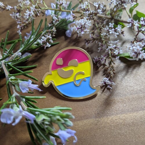 Pansexual Pride Enamel Pin Interplanetary Pan Soft Enamel - Etsy