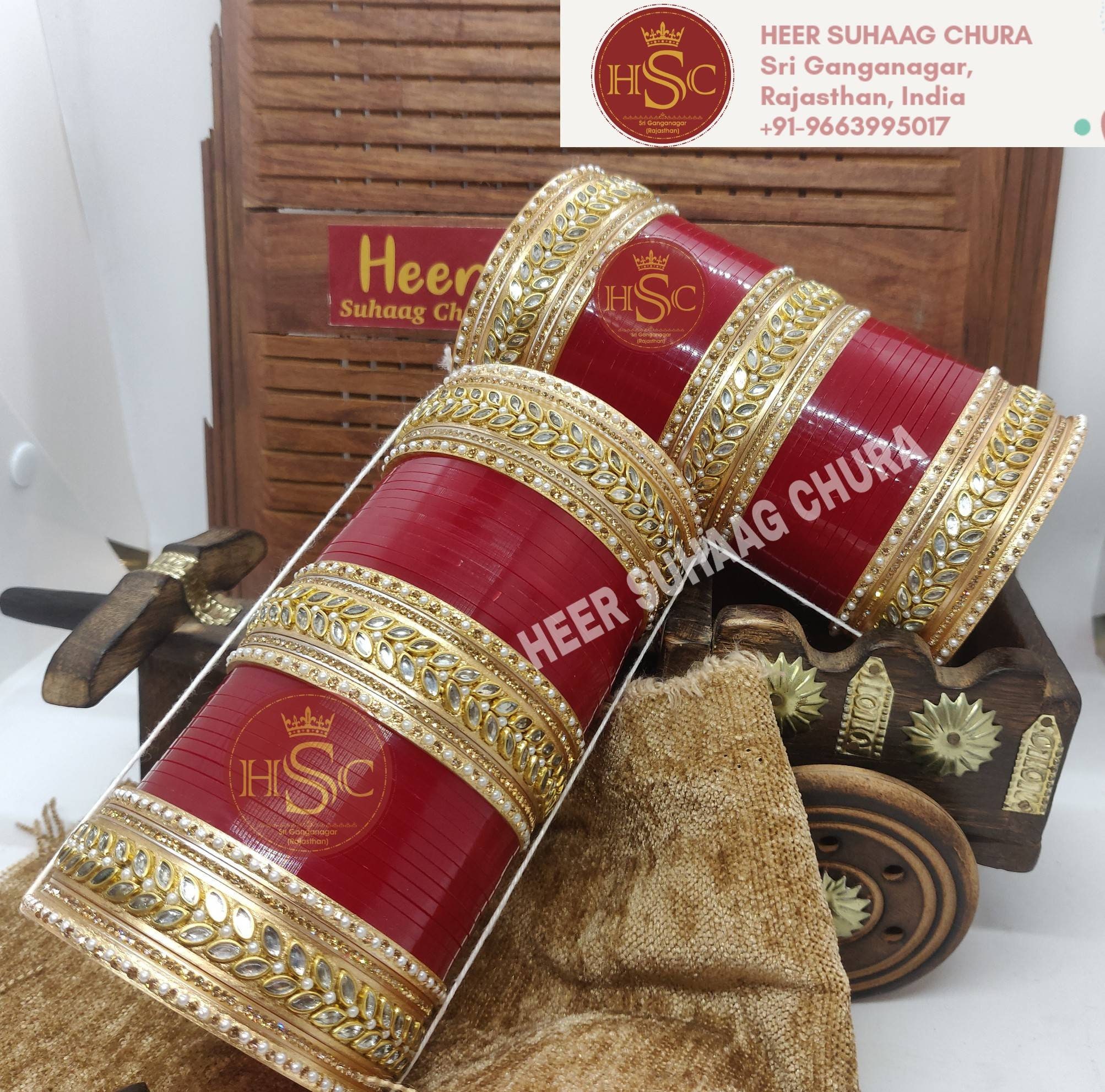 Punjabi Wedding Choora With Kundan Bangles Punjabi Chooda | Etsy