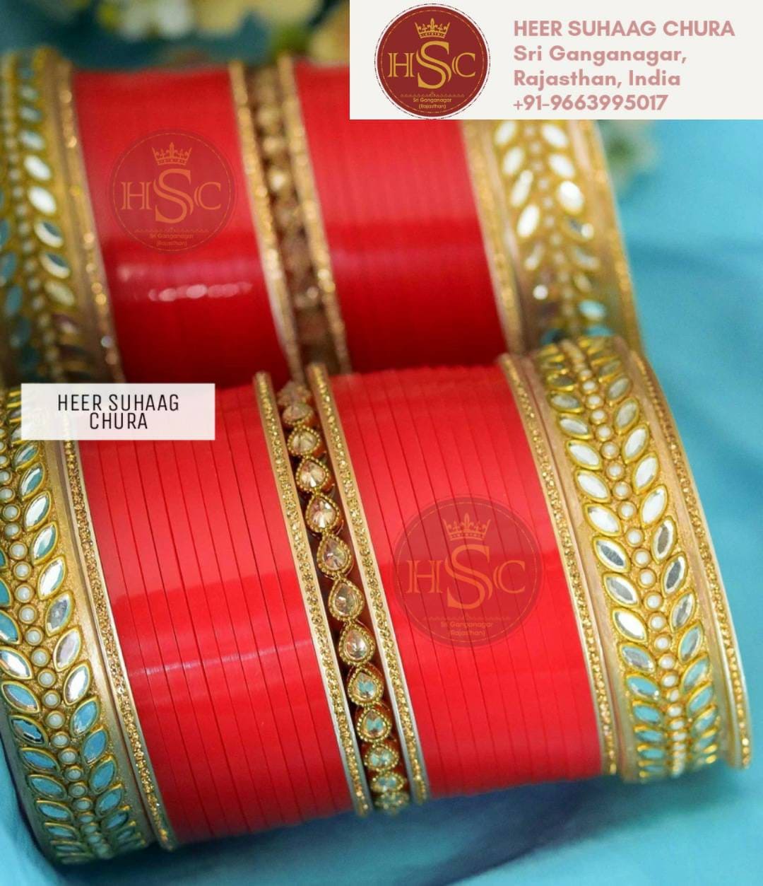 Red Kundan Design Punjabi Chooda Wedding Punjabi Choora | Etsy India