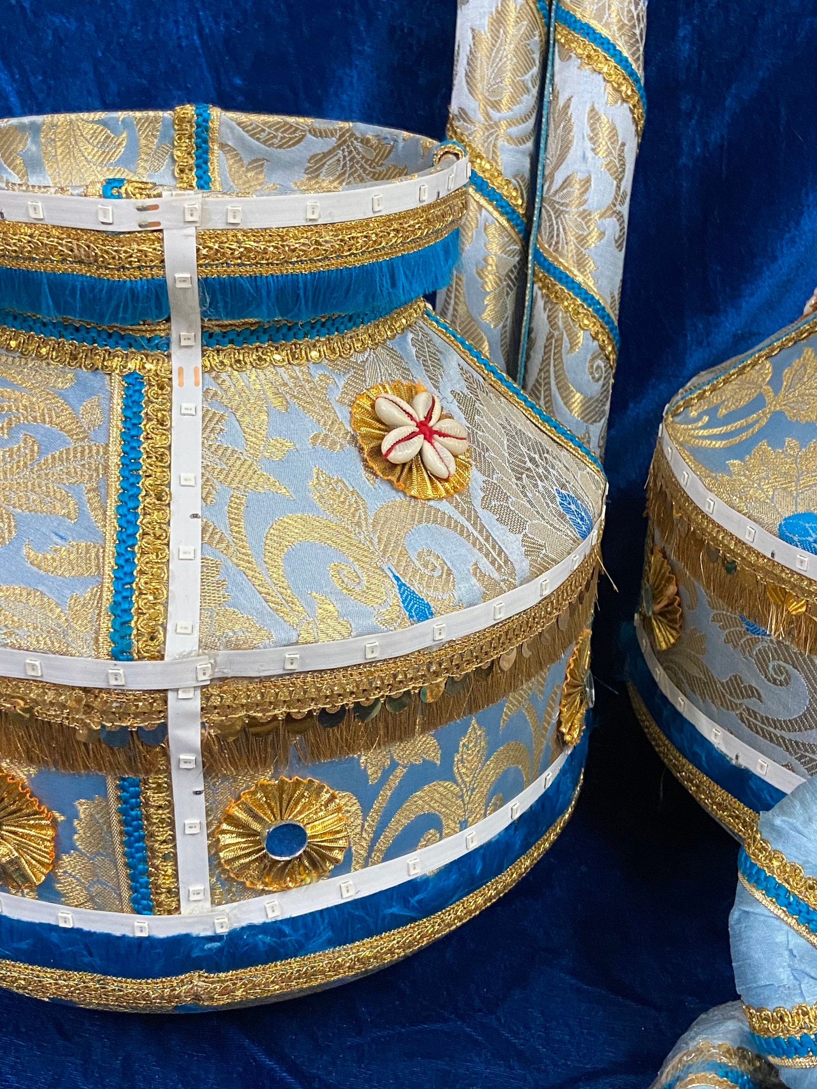 Rich Banarsi Blue Punjabi Jaggo Set Indian Wedding - Etsy