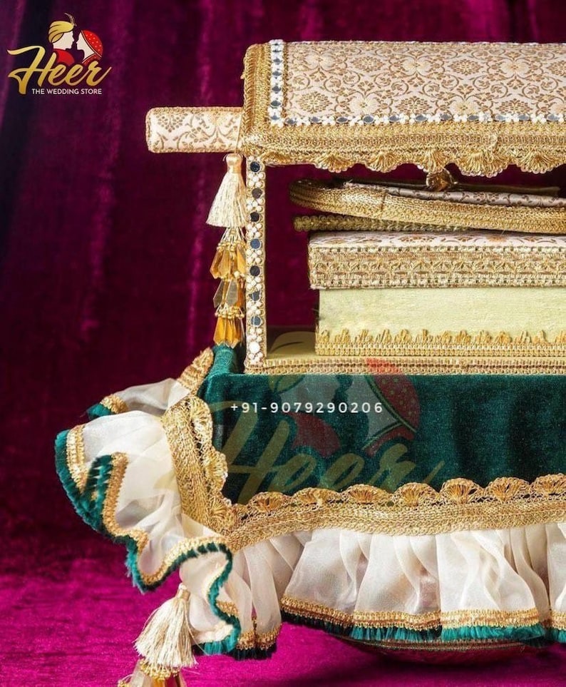 Buy Dholi Sahi Chithi Mithai Box Shagun Envelope Wedding Online in ...