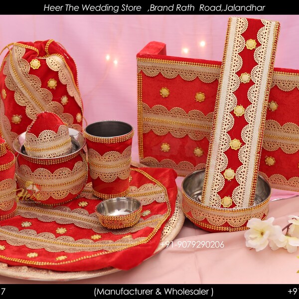 Punjabi Wedding Maiyan Set - Etsy