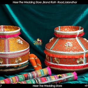 Phulkari Jaggo Essentials, Jaggo With Danda, Binnu, Chajj, Jago ...