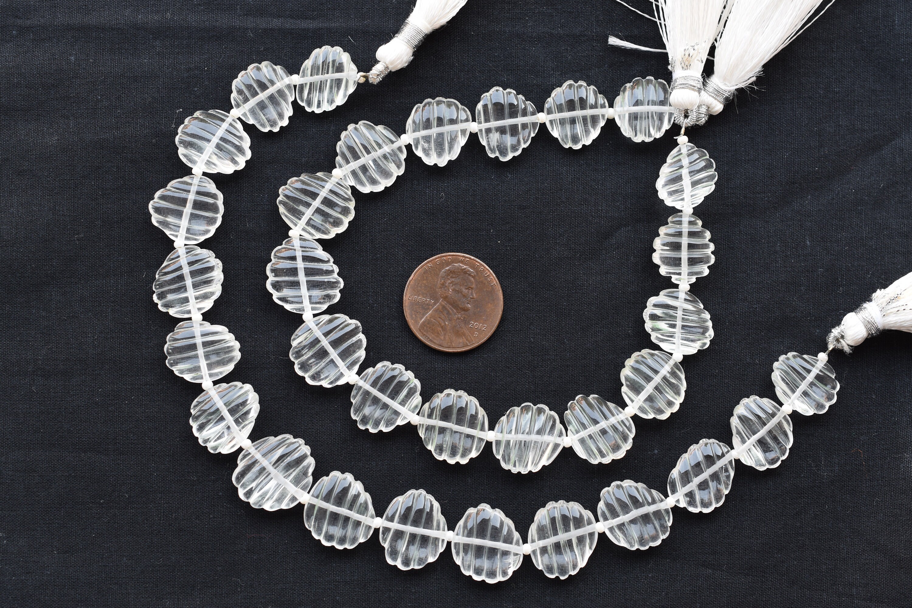 8 Inches CRYSTAL QUARTZ CARVED Uneven Shape Natural Gemstone Carving ...