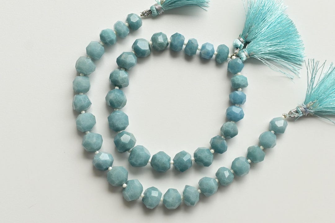 8 Inches Trolleite Tumble Cube Faceted Beads Natural Gemstone Strand ...