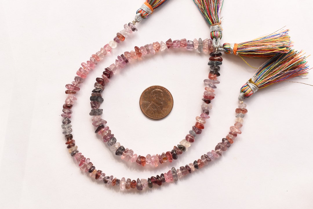 8 Inches MULTI SPINEL SMOOTH Uncut Mix Shape Natural Gemstone Uncut ...
