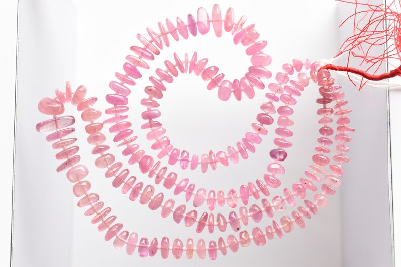 15 Inches Glass Filled Ruby Smooth Tumble Shape Treated | Etsy