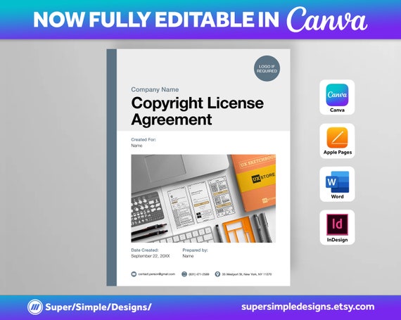 Copyright License Agreement Template