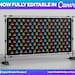 Canva Step and Repeat Backdrop Templates in 12 Designs & 10 Template ...