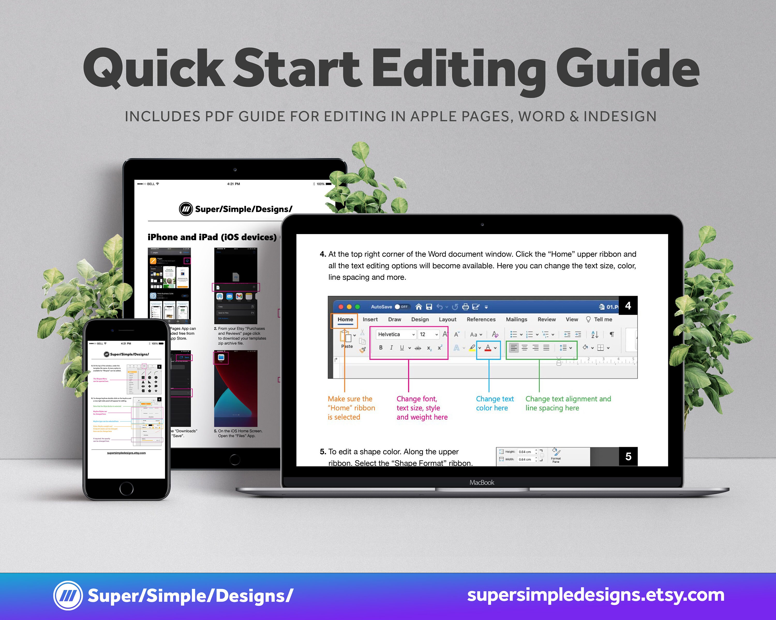 Canva Printable White Paper Template | Fully Written White Paper ...