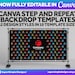 Canva Step and Repeat Backdrop Templates in 12 Designs & 10 Template ...