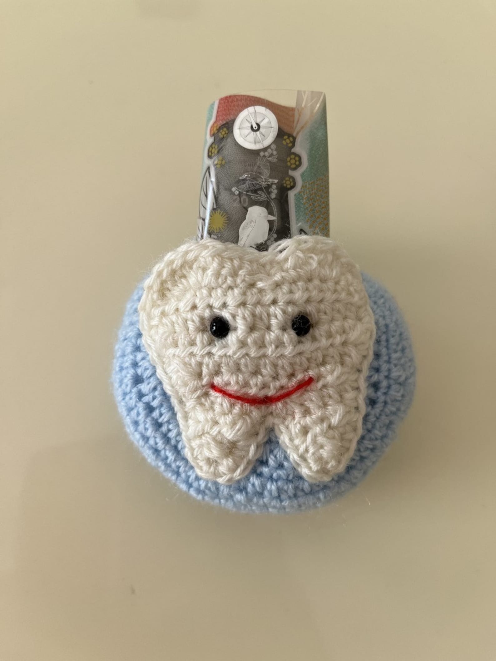 Tooth Fairy Pillow Crochet Pattern Tooth Fairy Pouch Soft Crochet ...