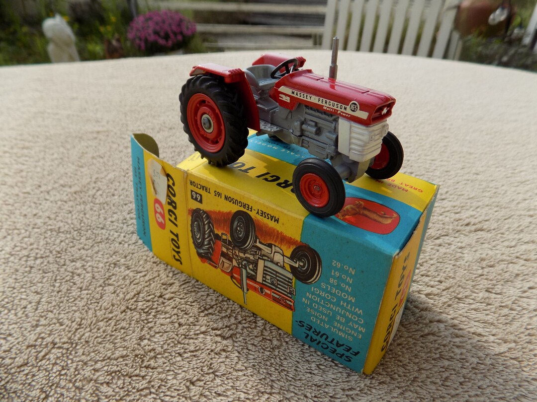 CORGI TOYS 66 Massey-ferguson 165 Tractor.made in Gt.britain Corgi.100% ...