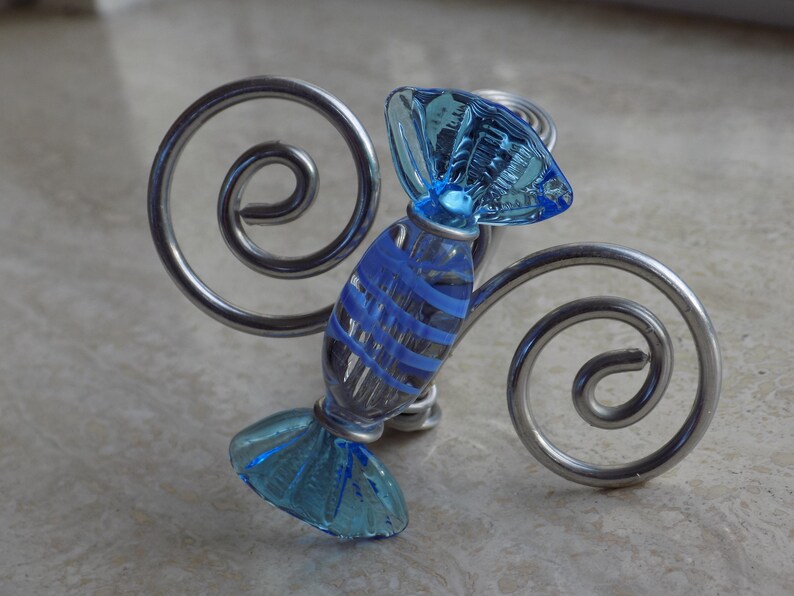 GLASS CANDY NAPKIN Holders.vintage Dary Rees.glass Candy | Etsy