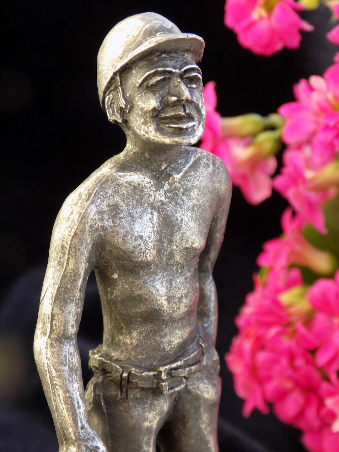 ROYAL HOLLAND PEWTER Miner Figurine Mint in Original Box.vintage Old ...