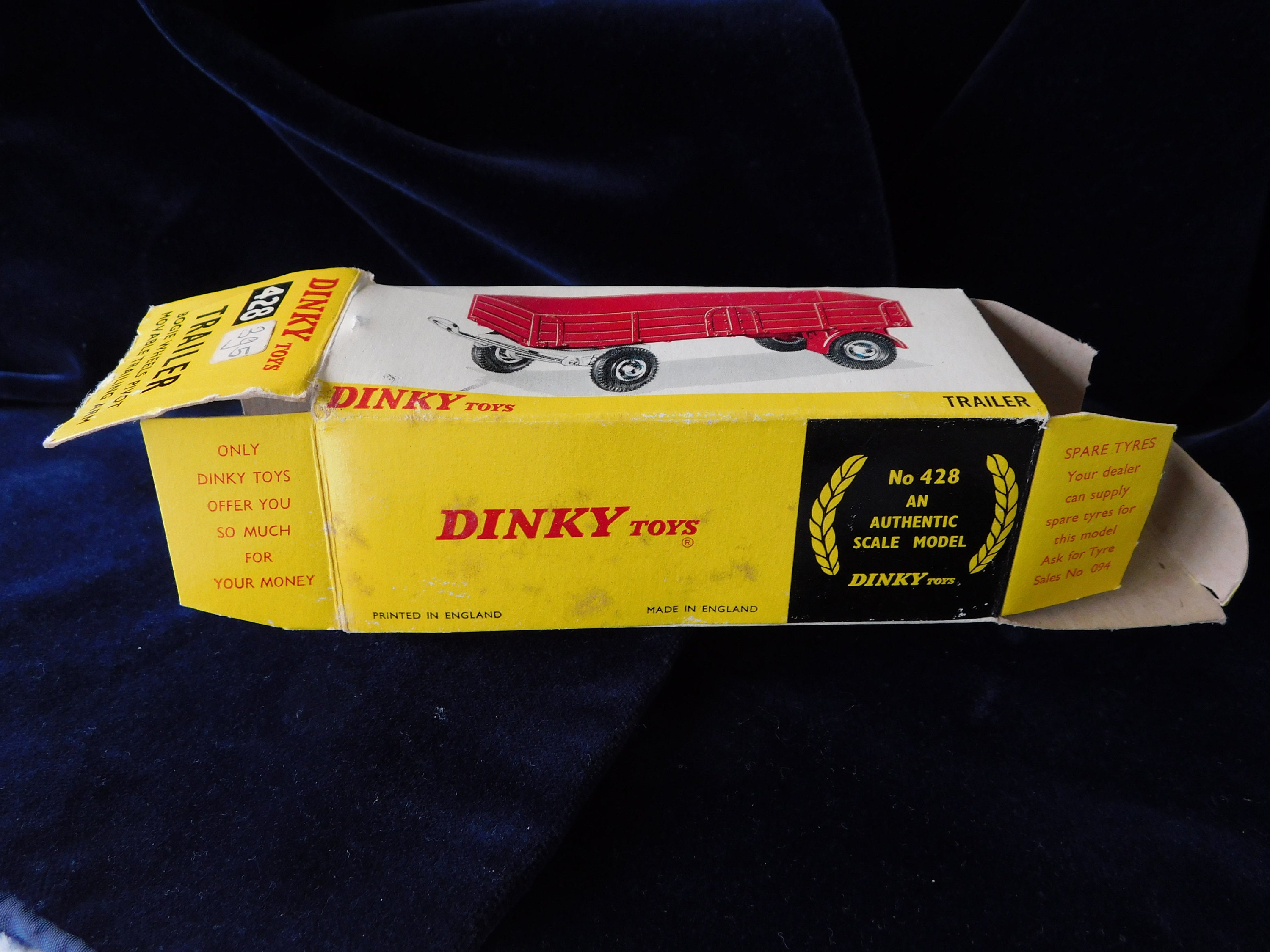 DINKY TOYS 428 Trailer.dinky Diecast Scale Model in Original Box ...