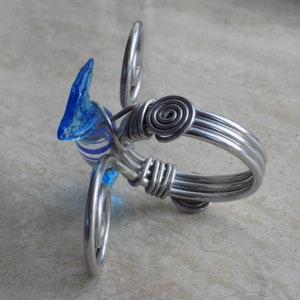 GLASS CANDY NAPKIN Holders.vintage Dary Rees.glass Candy Gift.glas Slik ...