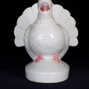 VINTAGE CERAMIC PIGEON With Storage Place.vintage White Dove Planter ...