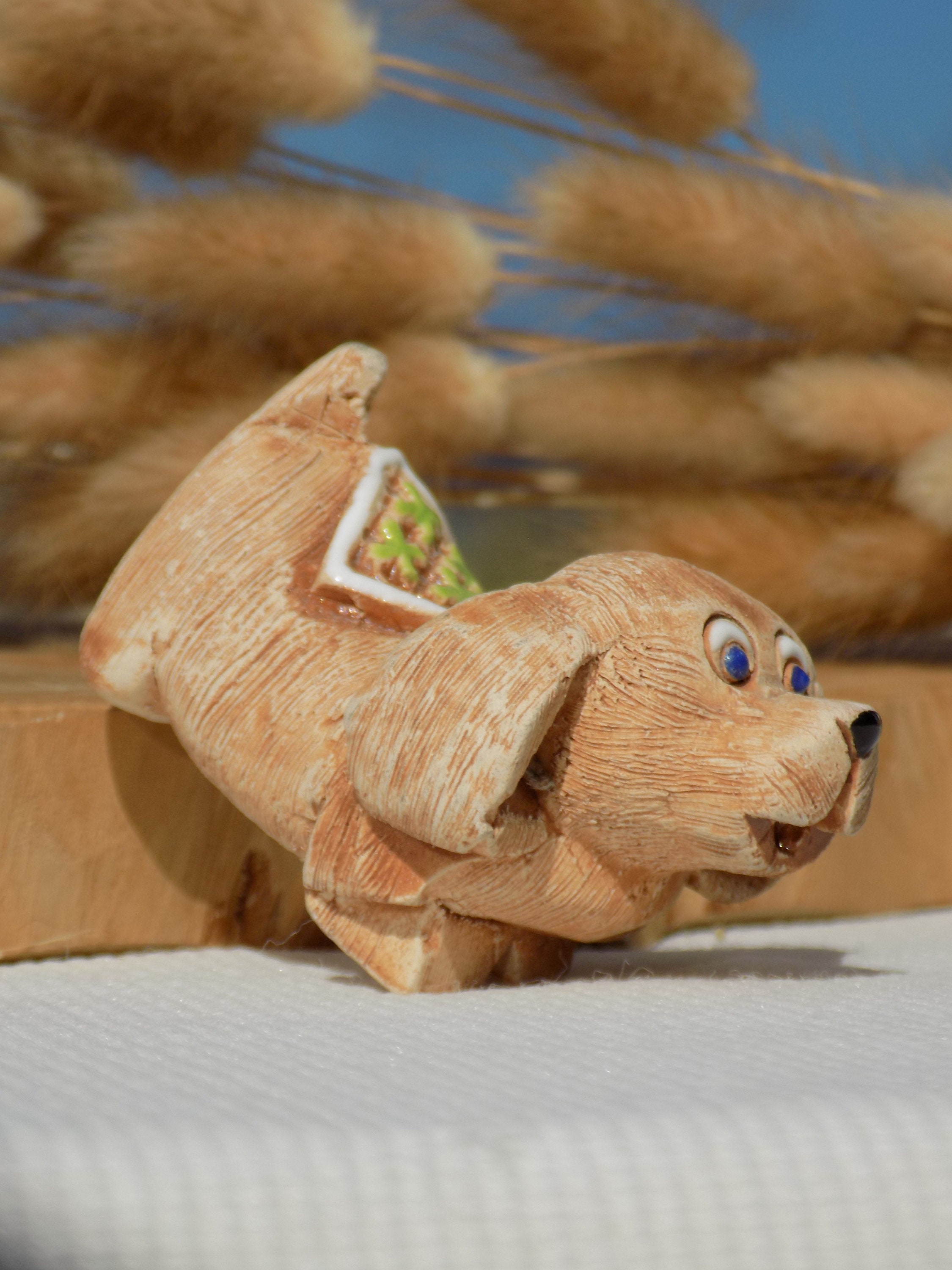 VINTAGE ARTESANIA RINCONADA Handmade in Uruguay Ceramic Dog | Etsy