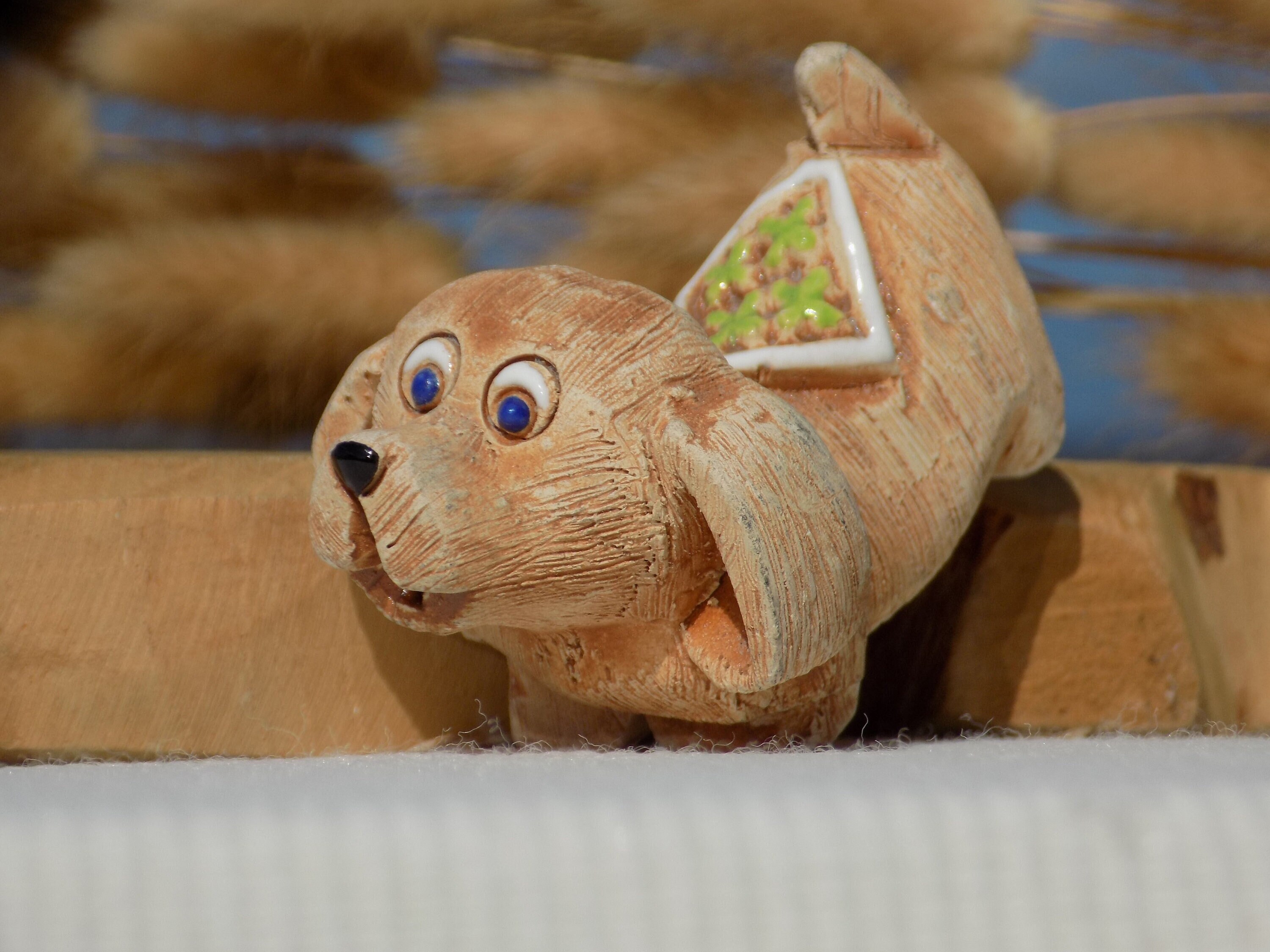 VINTAGE ARTESANIA RINCONADA Handmade in Uruguay Ceramic Dog | Etsy