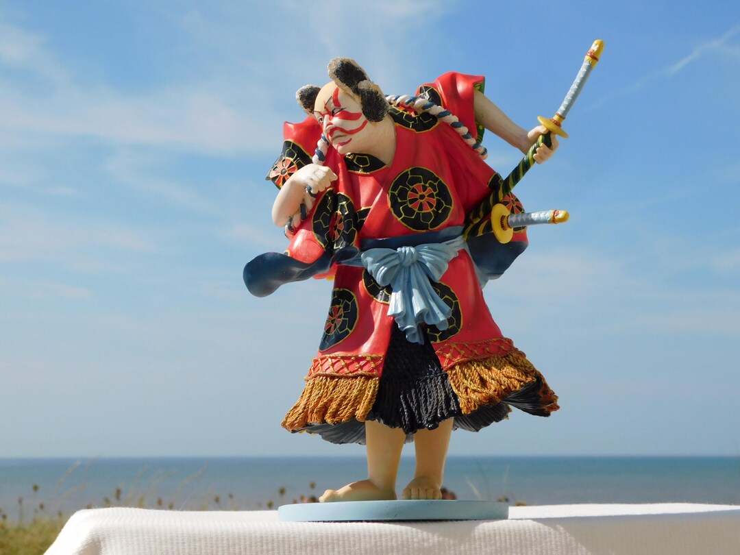 SAMURAI ACTOR BANDO Kamezo Figurine.shinsui.japanese Culture Scene ...