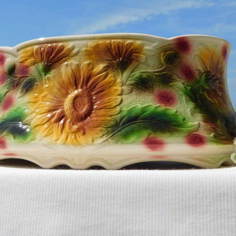 Majolica Planter - Etsy