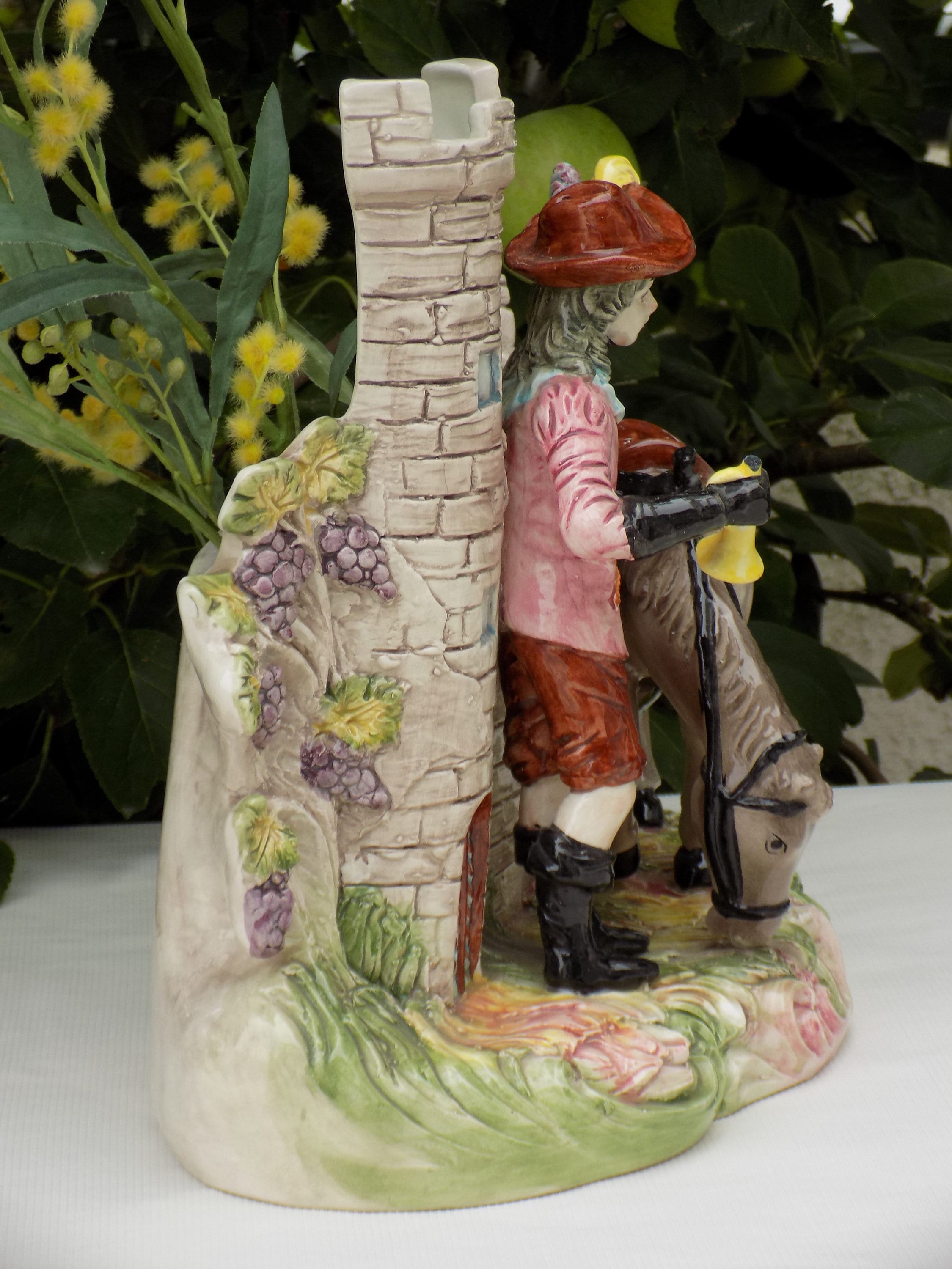 BASSANO ITALY CERAMIC Floral Planter.vintage V.bassano Italian | Etsy