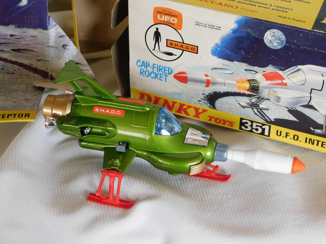 DINKY TOYS 351 U.F.O. Interceptor.gerry Anderson's Ufo T.v.programme.authentic and Original ...