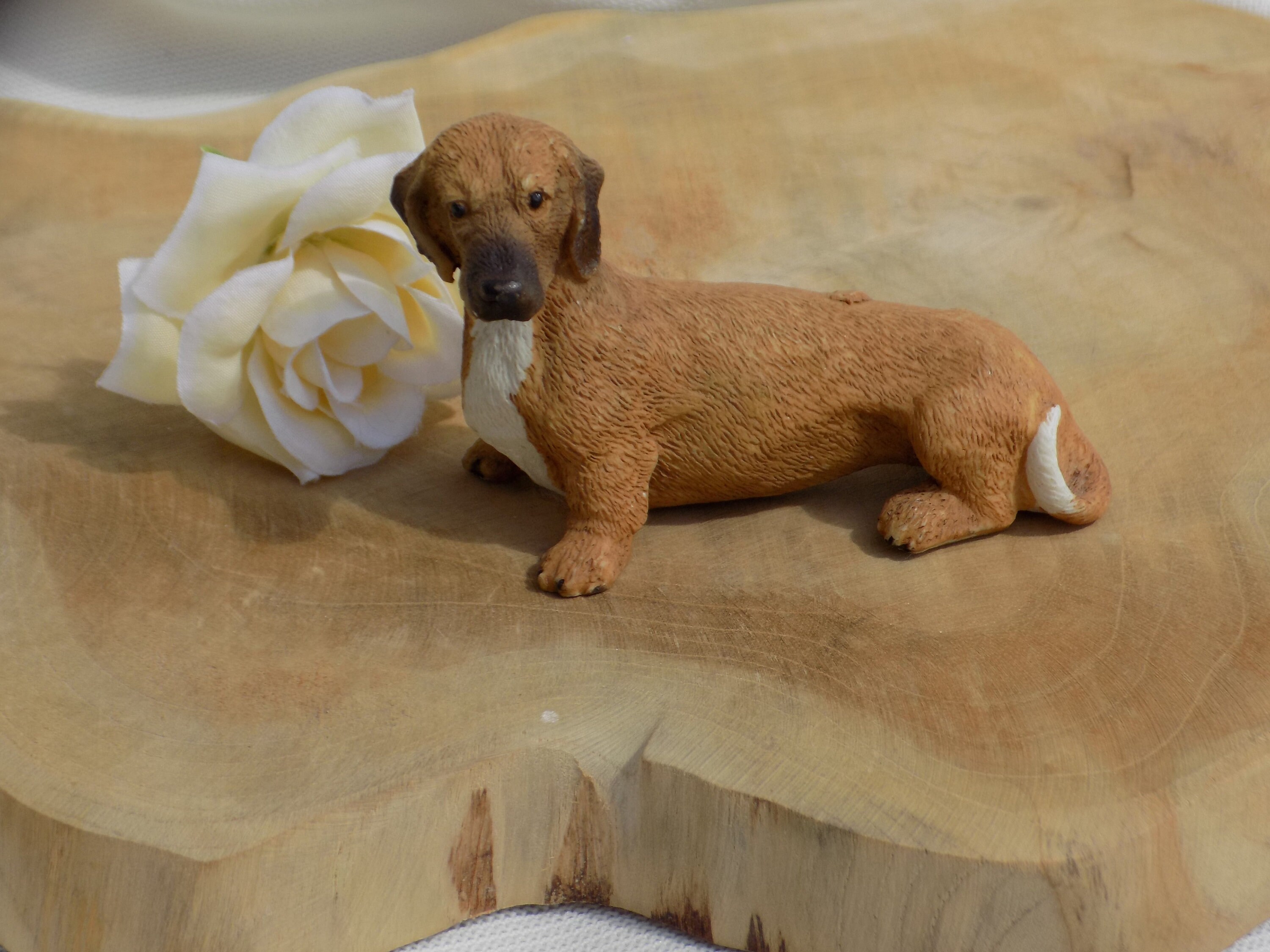 VINTAGE POLYRESIN DACHSHUND Dog Figurine.Collectable Dog | Etsy