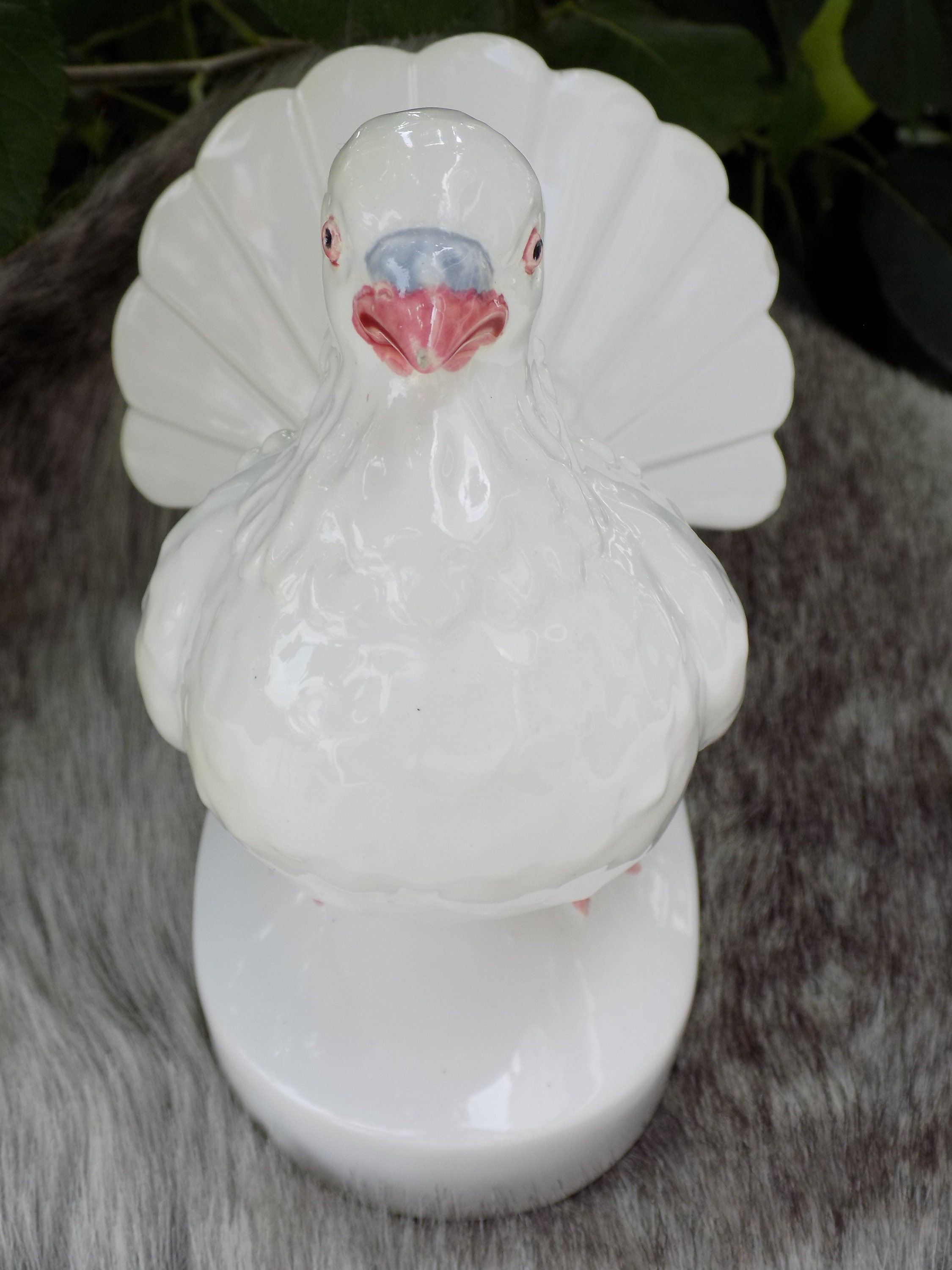 VINTAGE CERAMIC PIGEON With Storage Place.vintage White Dove | Etsy